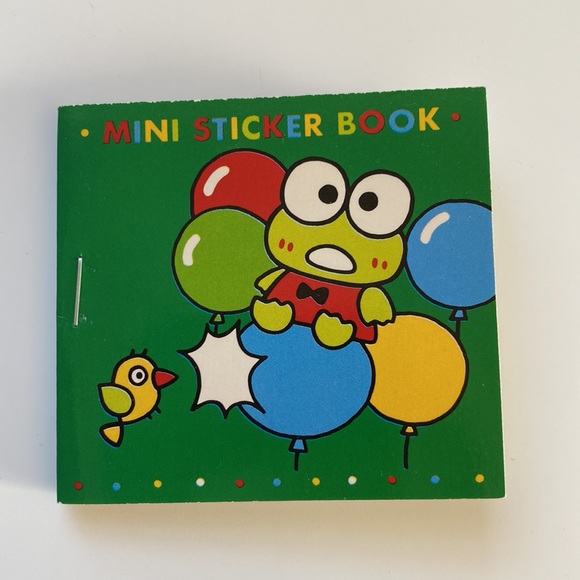 Sanrio | Other | Sanrio Keroppi Vintage Mini Sticker Book 989 Really ...